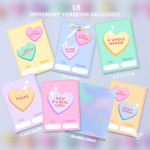 Best Friends Slang Valentines Day Cards | Bestie-tines for Teens ...