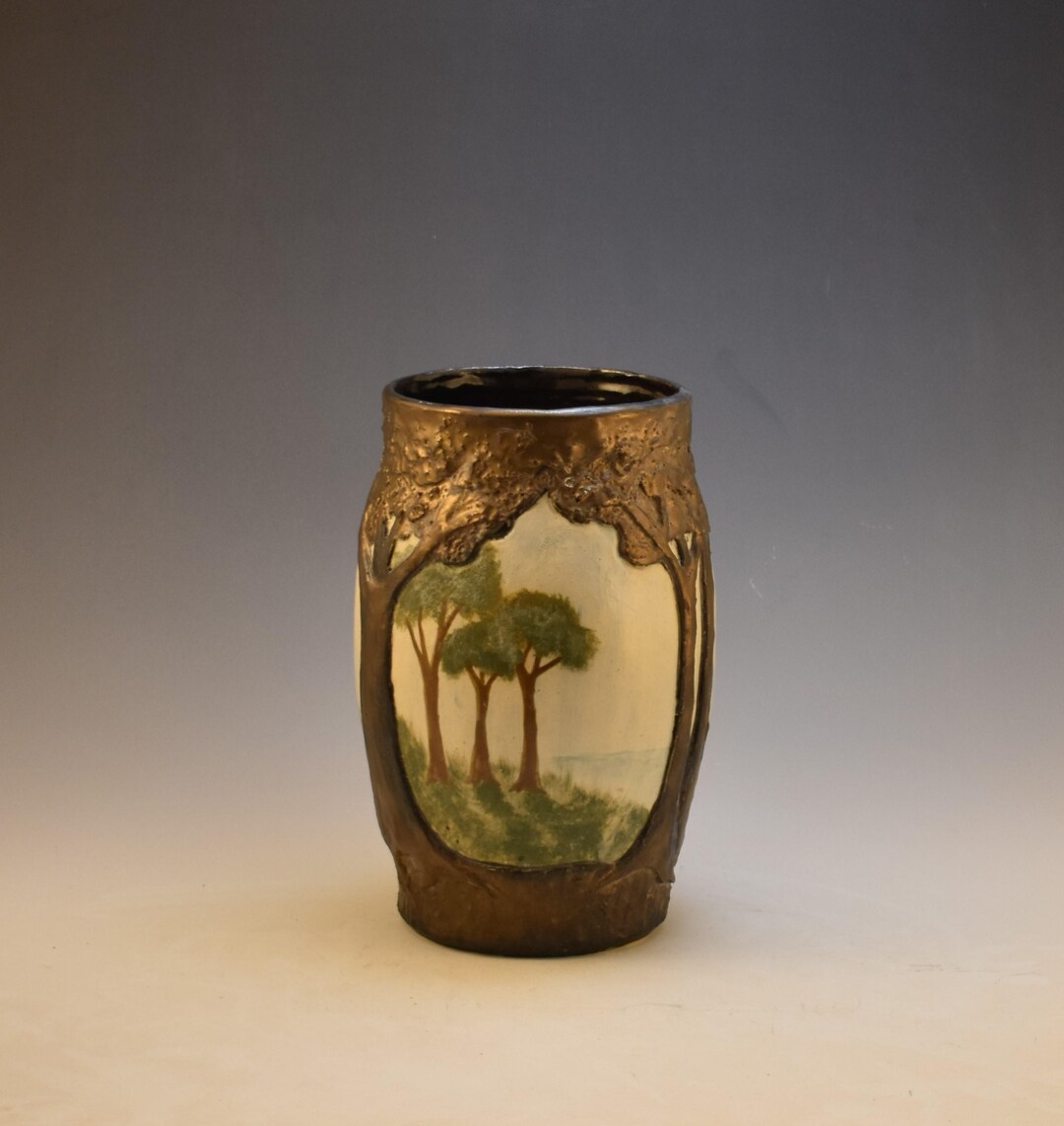 Craftsman Style Vase, Spring, by Hog Hill Pottery, Arts and Craft Style ...