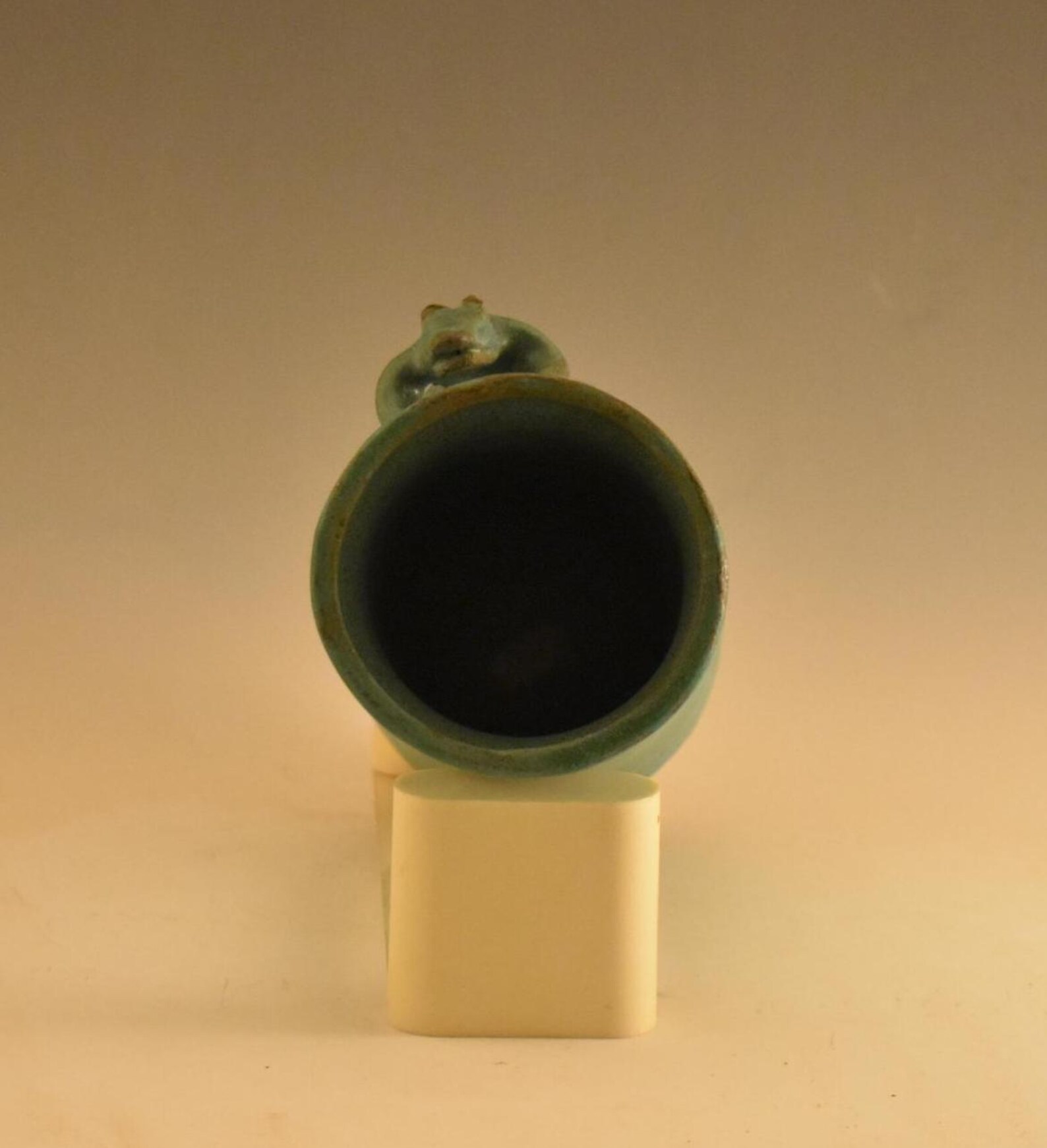 Craftsman Style Vase, Frog, by Hog Hill Pottery, Arts and Craft Style ...