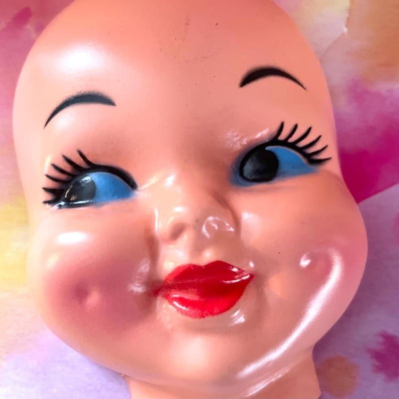 Plastic Doll Face - Etsy