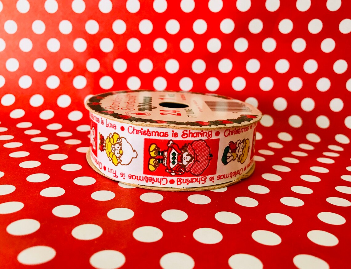 Vintage Strawberry Shortcake Ribbon Strawberry Shortcake - Etsy