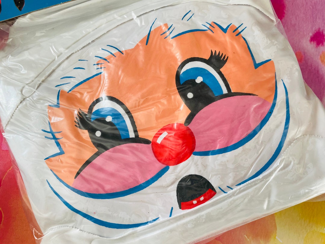 Vintage Inflatable Santa Clause, Blow up Santa, Santa Doll, Inflatable ...