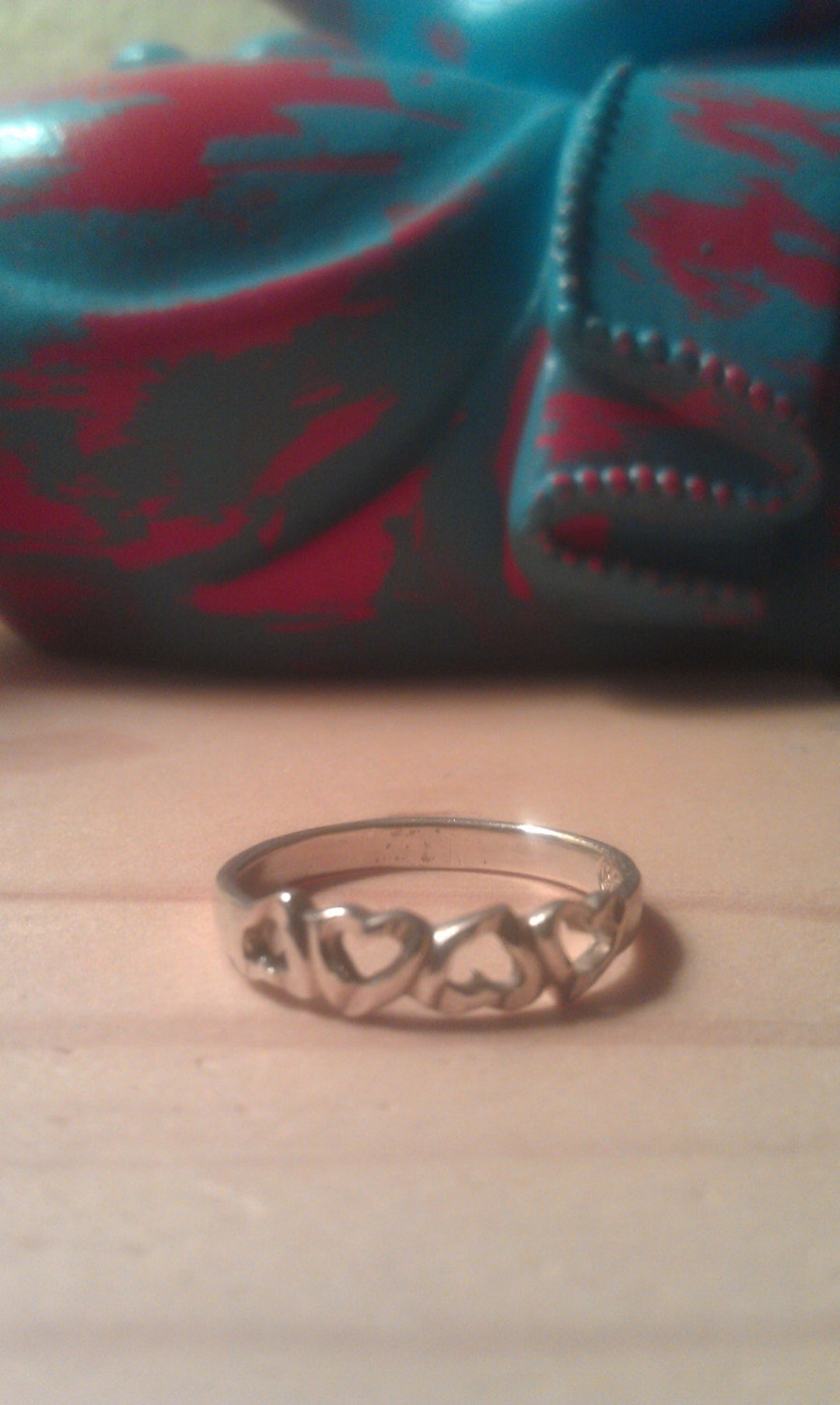 Vintage Sterling Silver Cut Out Heart Ring Size 6 1/2 - Etsy