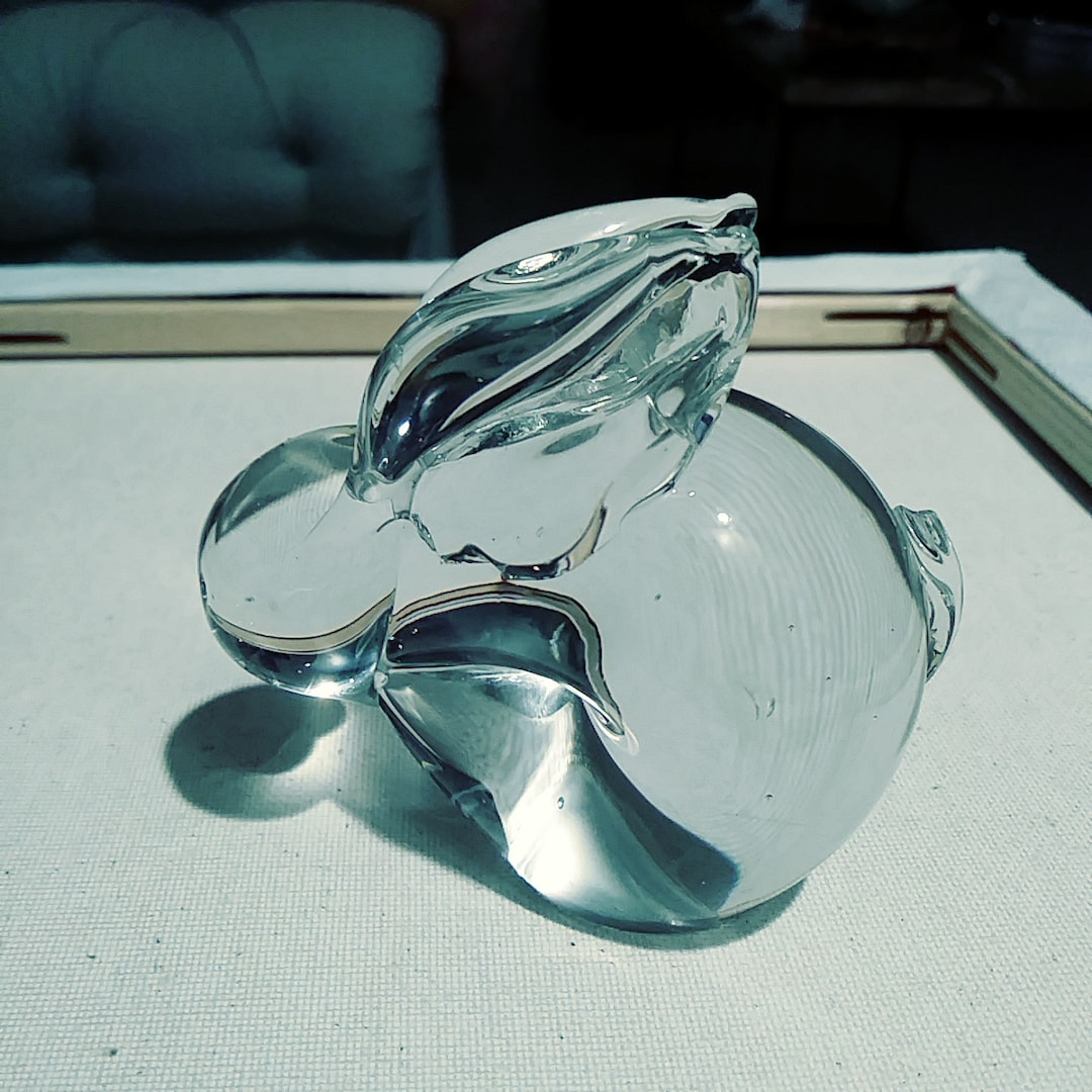 Gorgeous Vintage Glass Rabbit Home Decor - Etsy