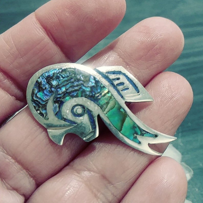 Beautiful Vintage Taxco Mexico Eagle Mark Sterling Silver and - Etsy