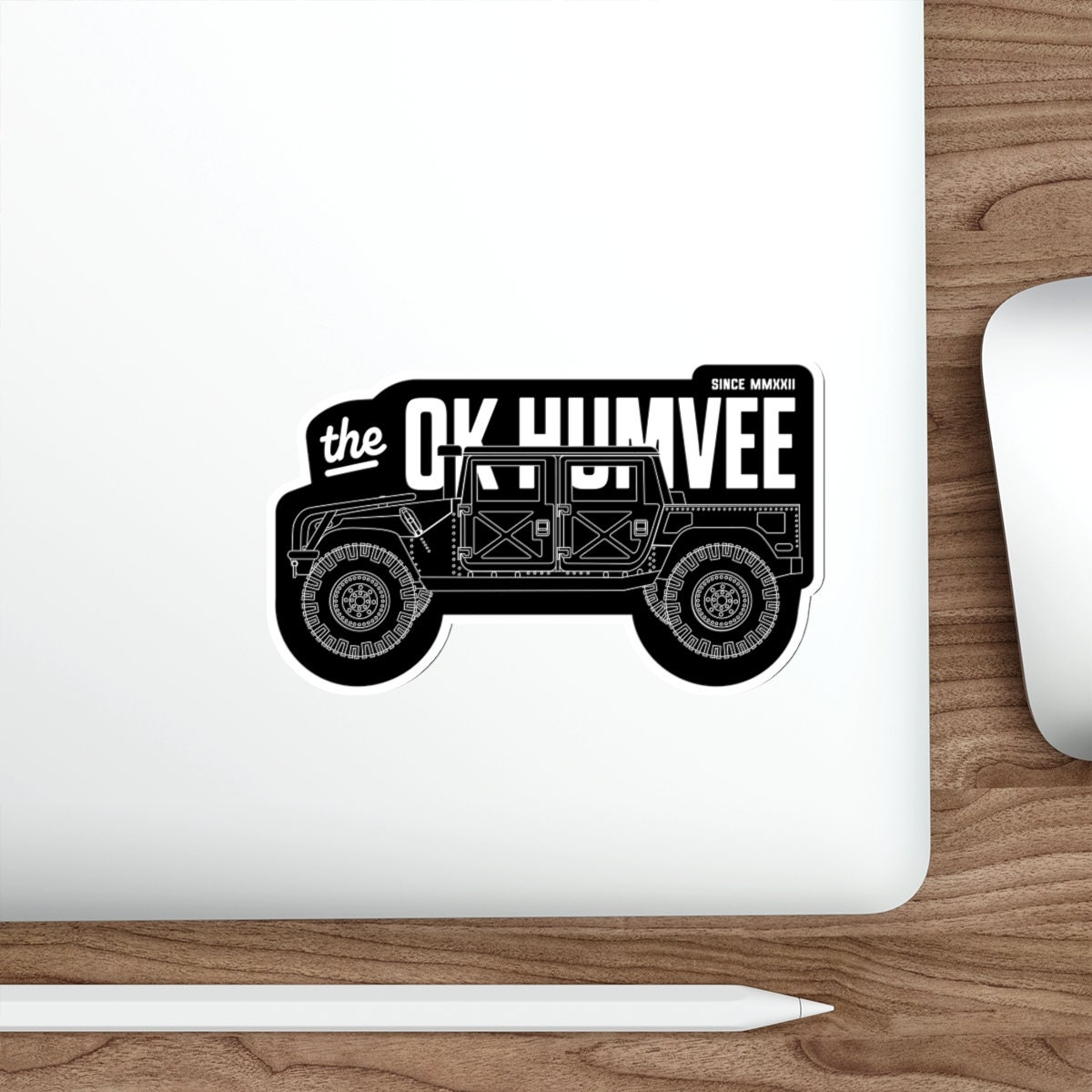 Humvee HMMWV Black & White Die-cut Sticker - Etsy