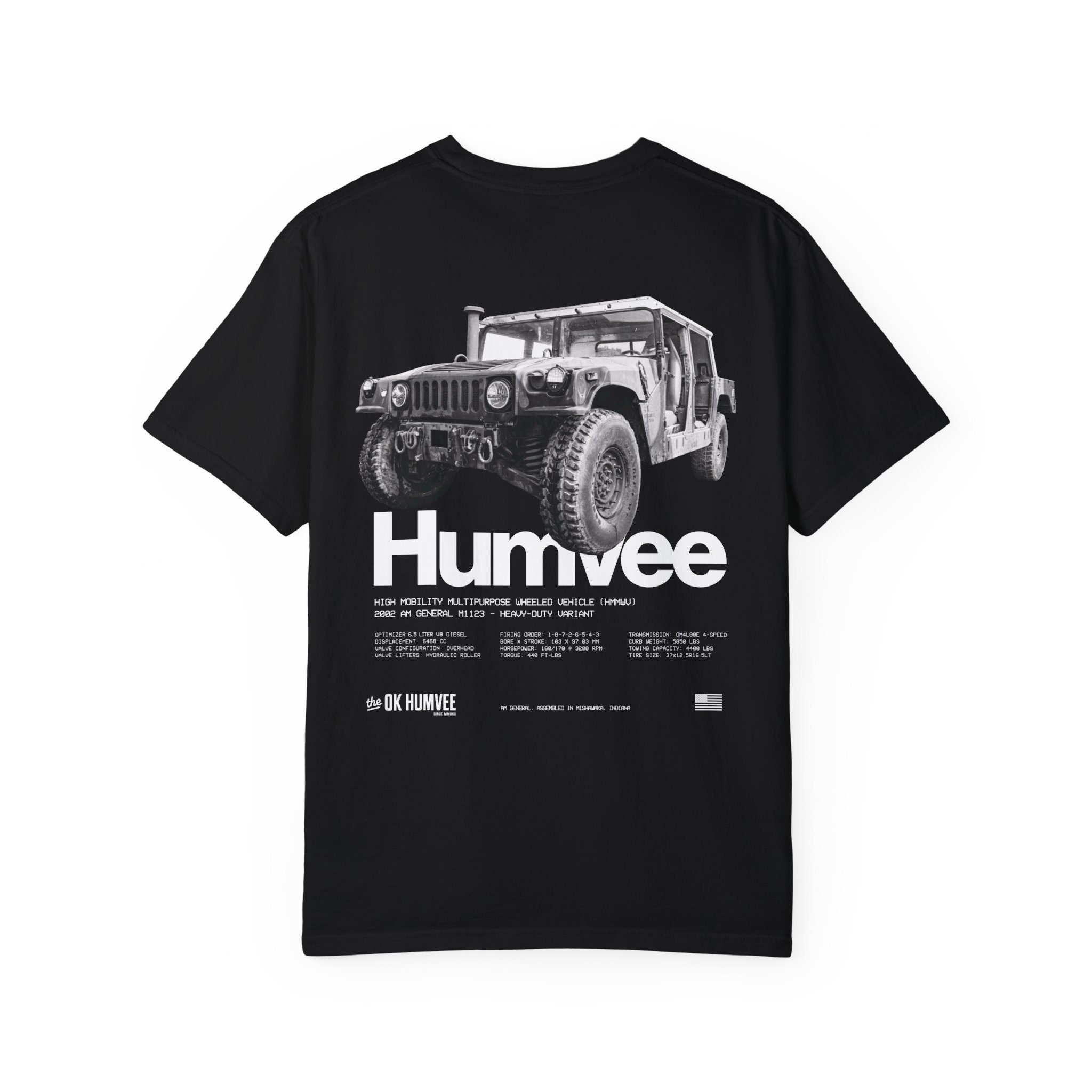 Humvee HMMWV Technical T-shirt Black, Grey, or Hemp Green - Etsy