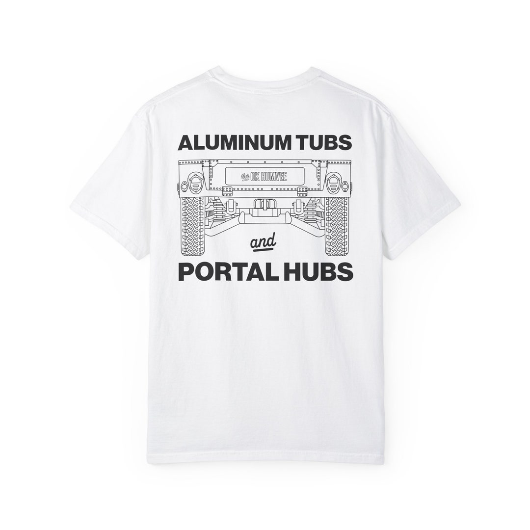 Humvee HMMWV Aluminum Tubs & Portal Hubs T-shirt - Etsy