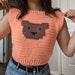 Teddy Sweater Vest Crochet Pattern - Etsy