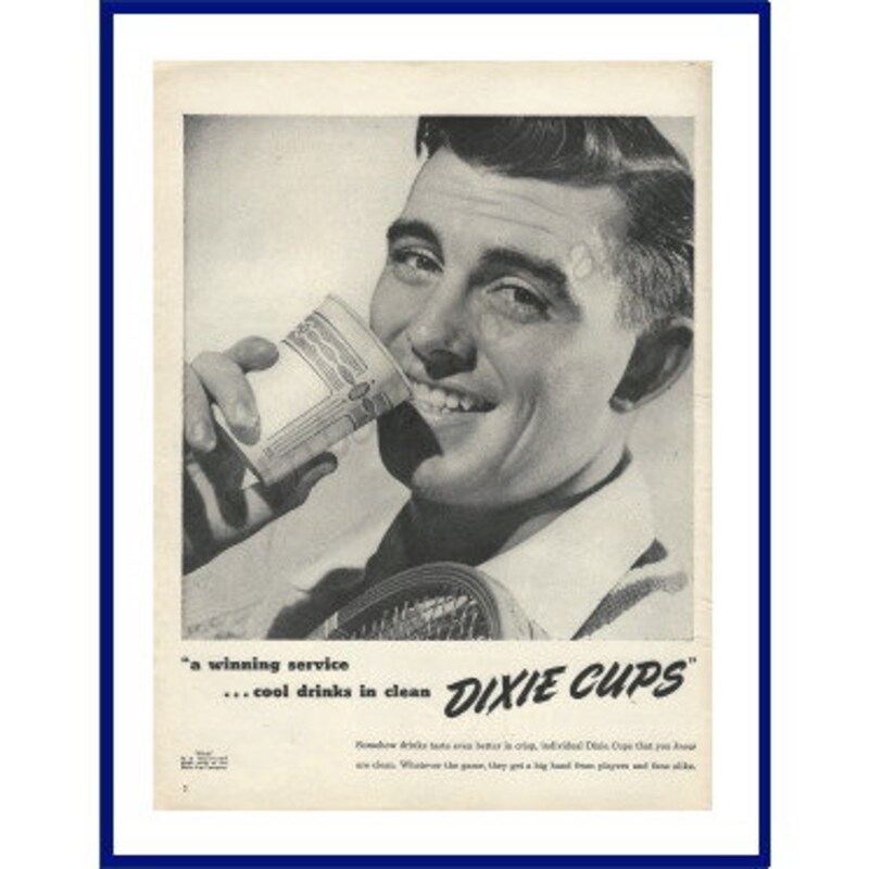 Vintage Dixie Cup - Etsy