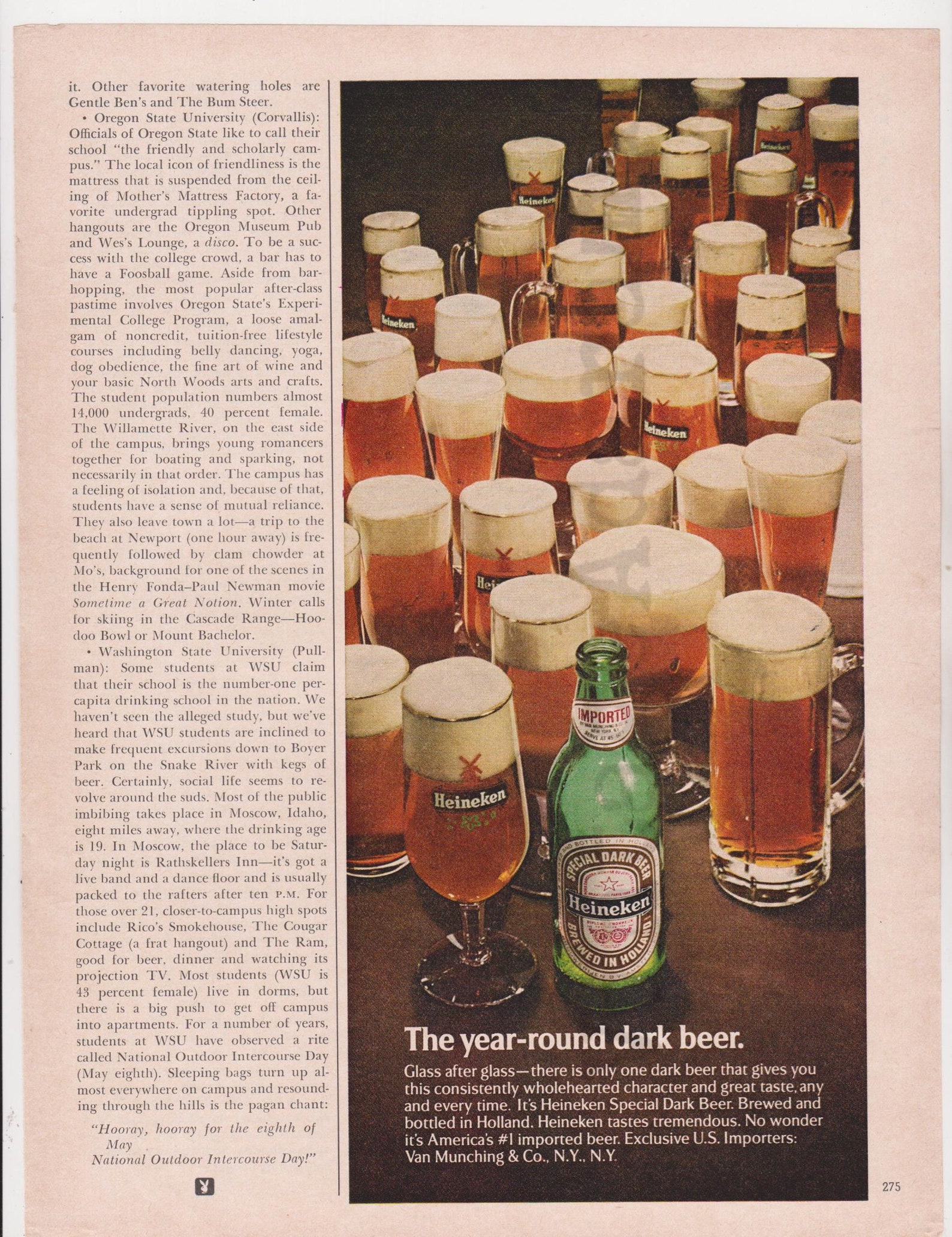 HEINEKEN SPECIAL DARK Beer Original 1978 Vintage Color Print ...