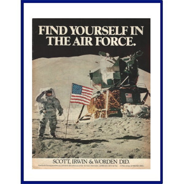 Vintage Airforce Poster - Etsy