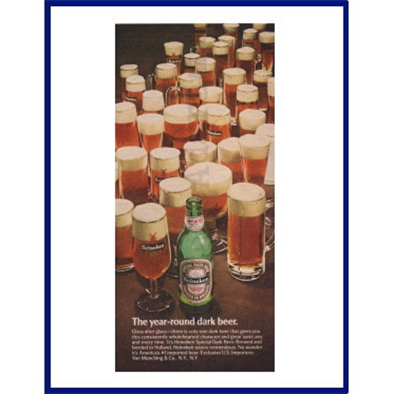Vintage Beer Ad - Etsy