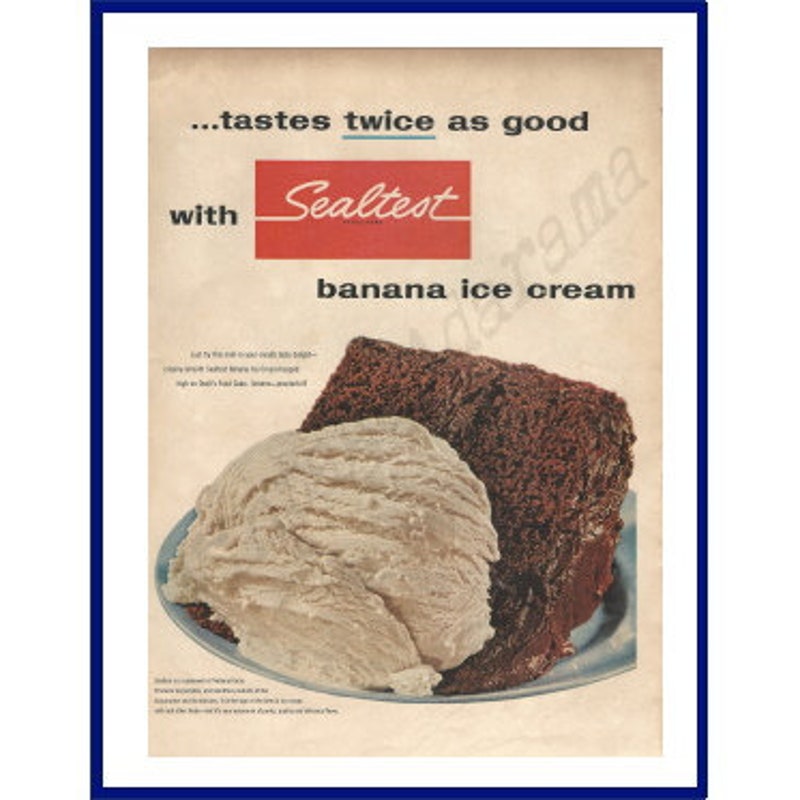 Sealtest Ice Cream - Etsy
