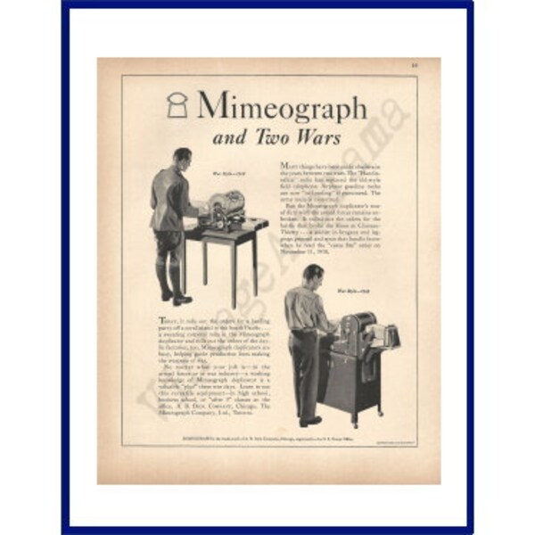 A B Dick Company - Etsy