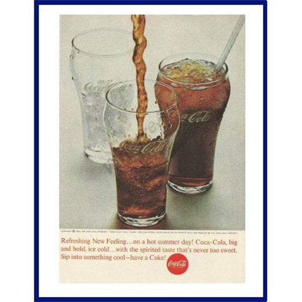 Vintage Coke Ad - Etsy