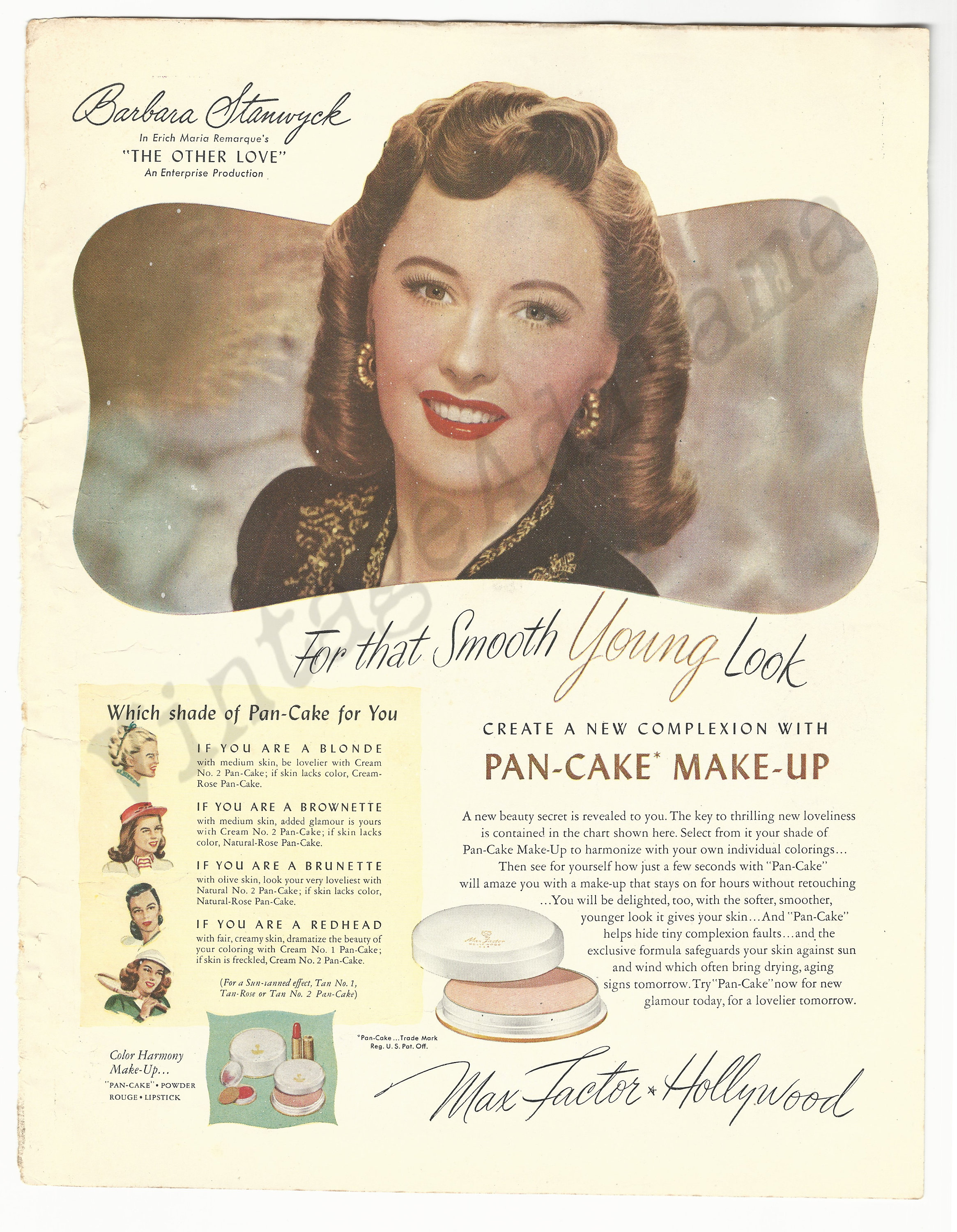 Max Factor Pancake Makeup