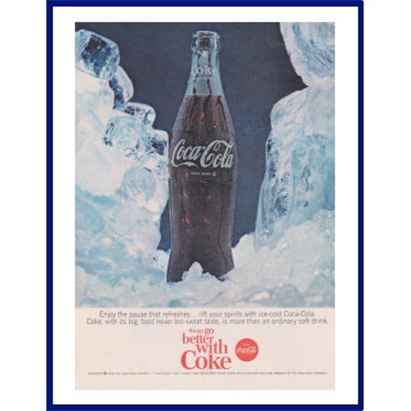 Vintage Coke Ad - Etsy