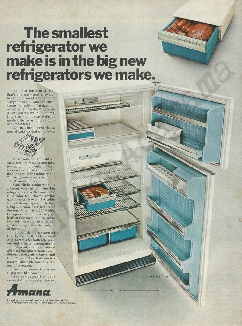 Amana Refrigerator Old Models