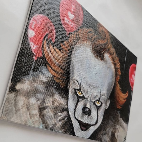 Horror Acrylic Painting - Etsy