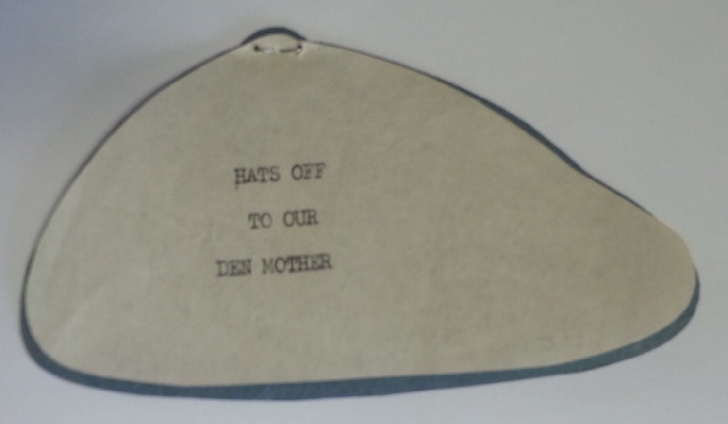 Cub Scout, Wonderful Hand Made Thank You Card for a Den Mother From ...