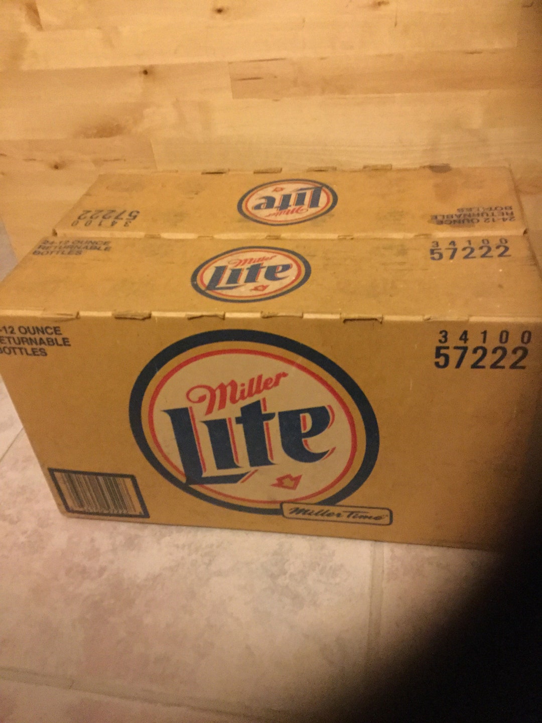 Empty Box Miller Lite - Etsy