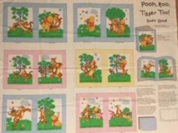 Poo Roo Tigger Too Soft Book | Etsy