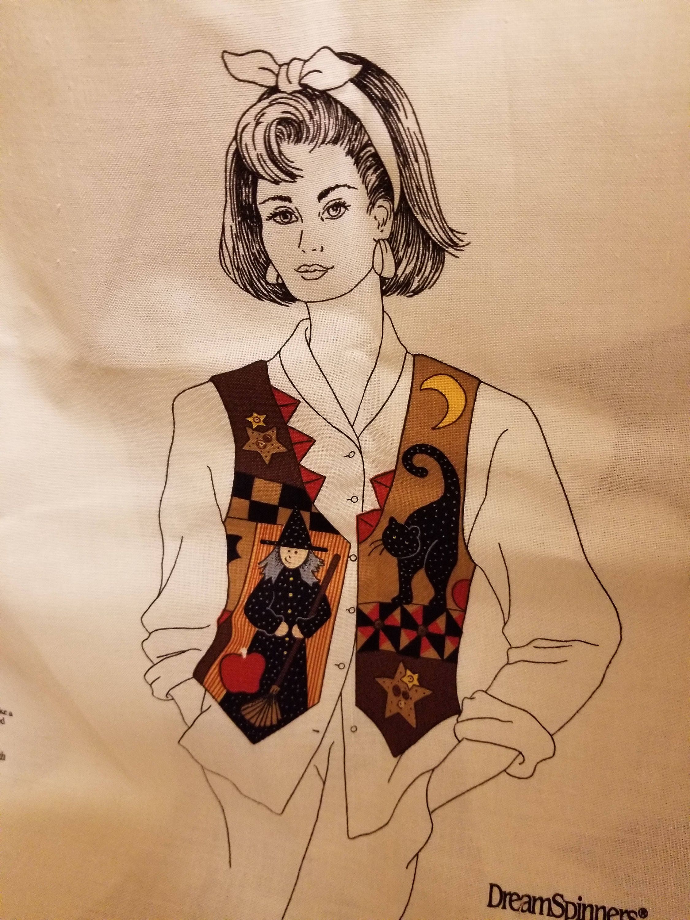 VIP Fabric Panel to Make a Halloween Vest - Etsy