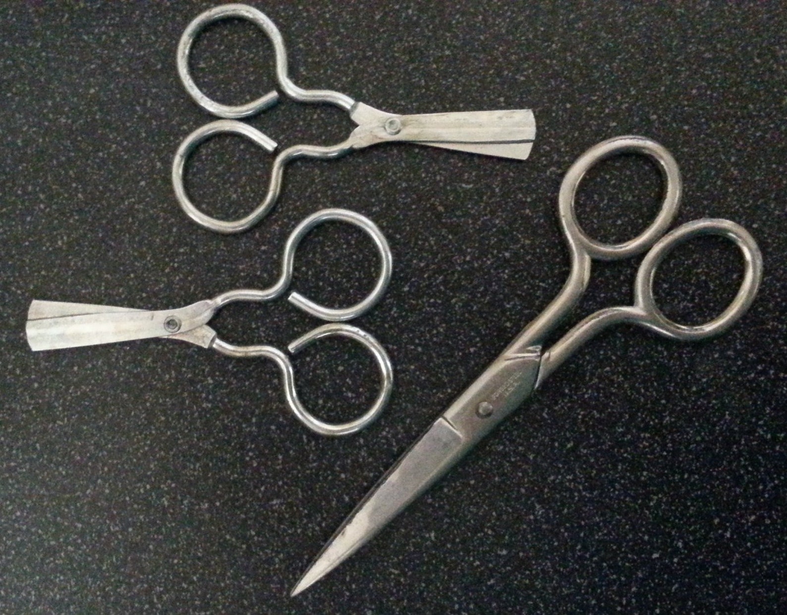 Scissors, Vintage Childrens Scissors, Eversharp Scissors,safety ...