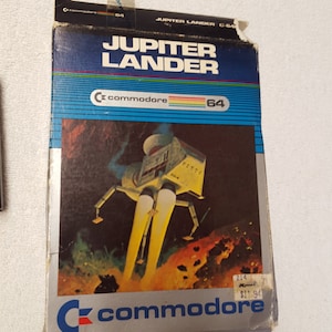 Commodore 64 Jupiter Lander Game - Etsy