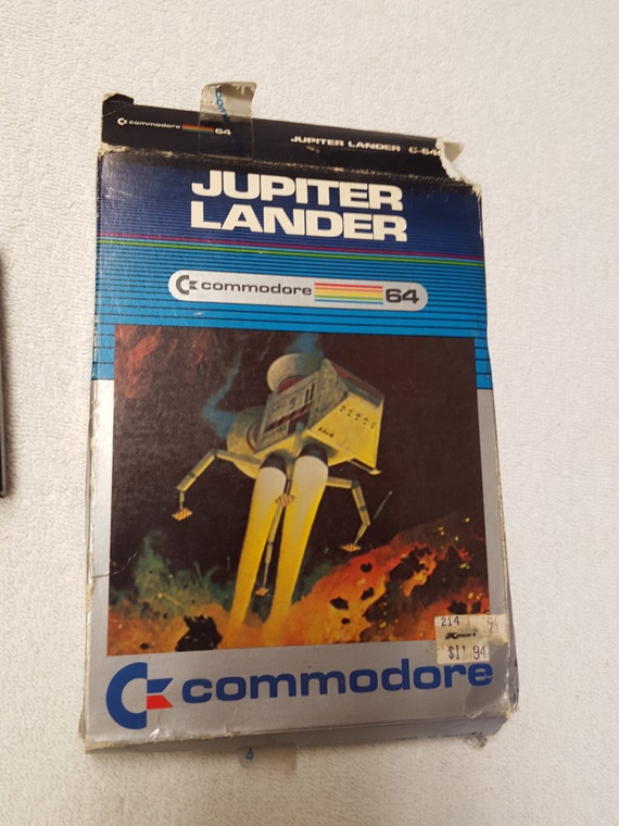 Commodore 64 Jupiter Lander Game - Etsy