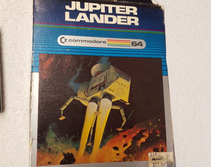 Commodore 64 Jupiter Lander Game - Etsy