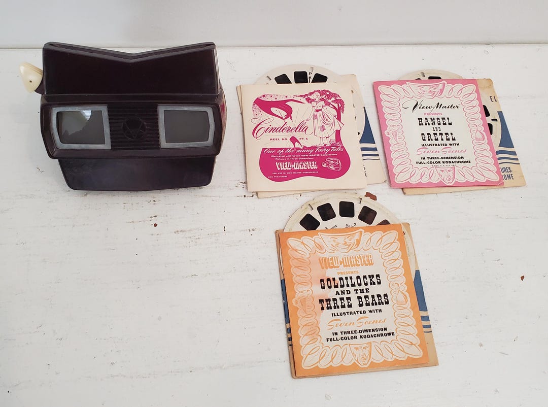 View Master Toy Original 3 Classic Fairytale Reels W Storybook Leaflet ...