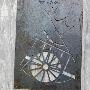 Dawson Trail 150th Metal Mural Commemorative Plaque Wall Mount - Etsy ...