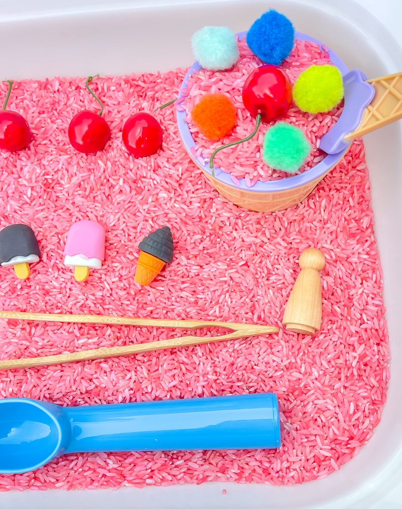Ice Cream Sensory Bin Summer Sensory Bin Ice Cream Sensory - Etsy