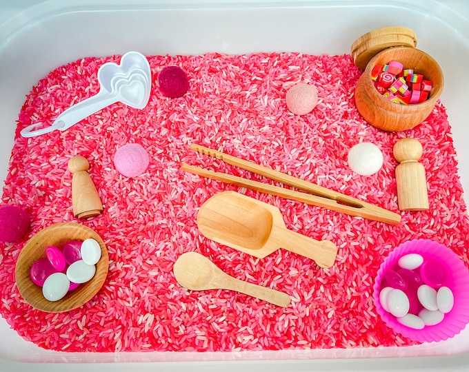 Valentine's Day Sensory Bin Valentine's Day Sensory Kit Valentine ...