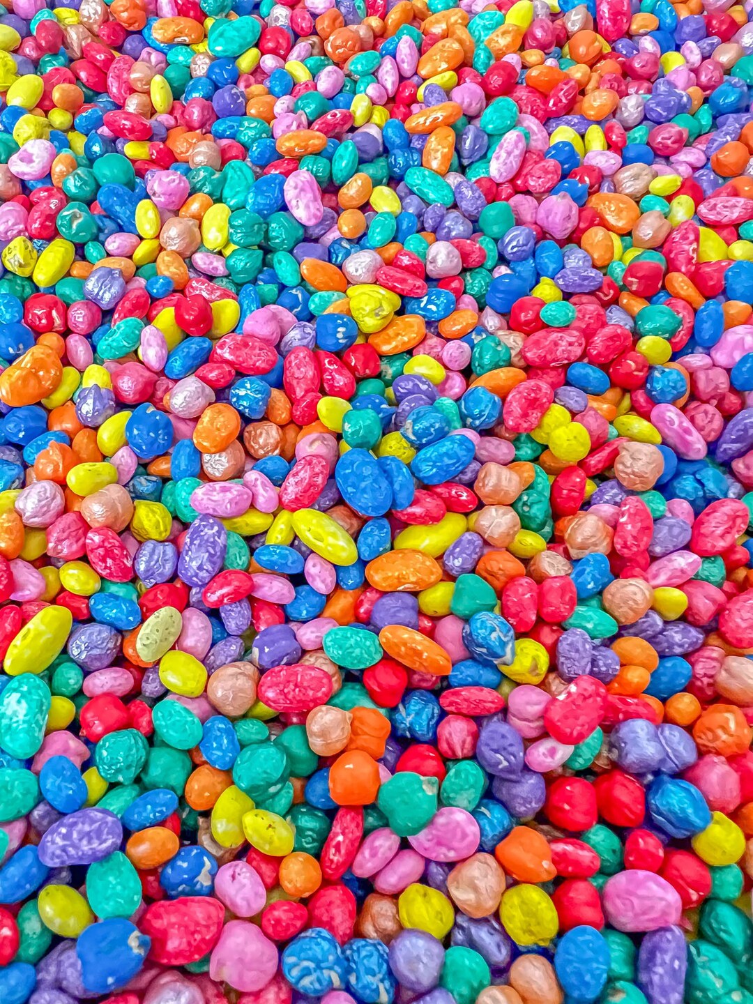 Rainbow Bean Sensory Mix, Sensory Bin Filler, Colored Beans, Sensory ...