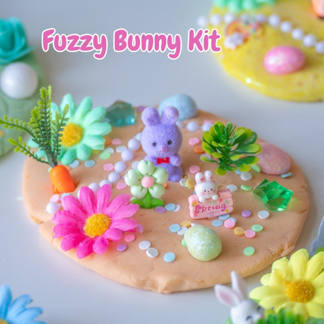 Easter Playdough Kits, Easter Kids Gift, Easter Basket Gift for Kids ...