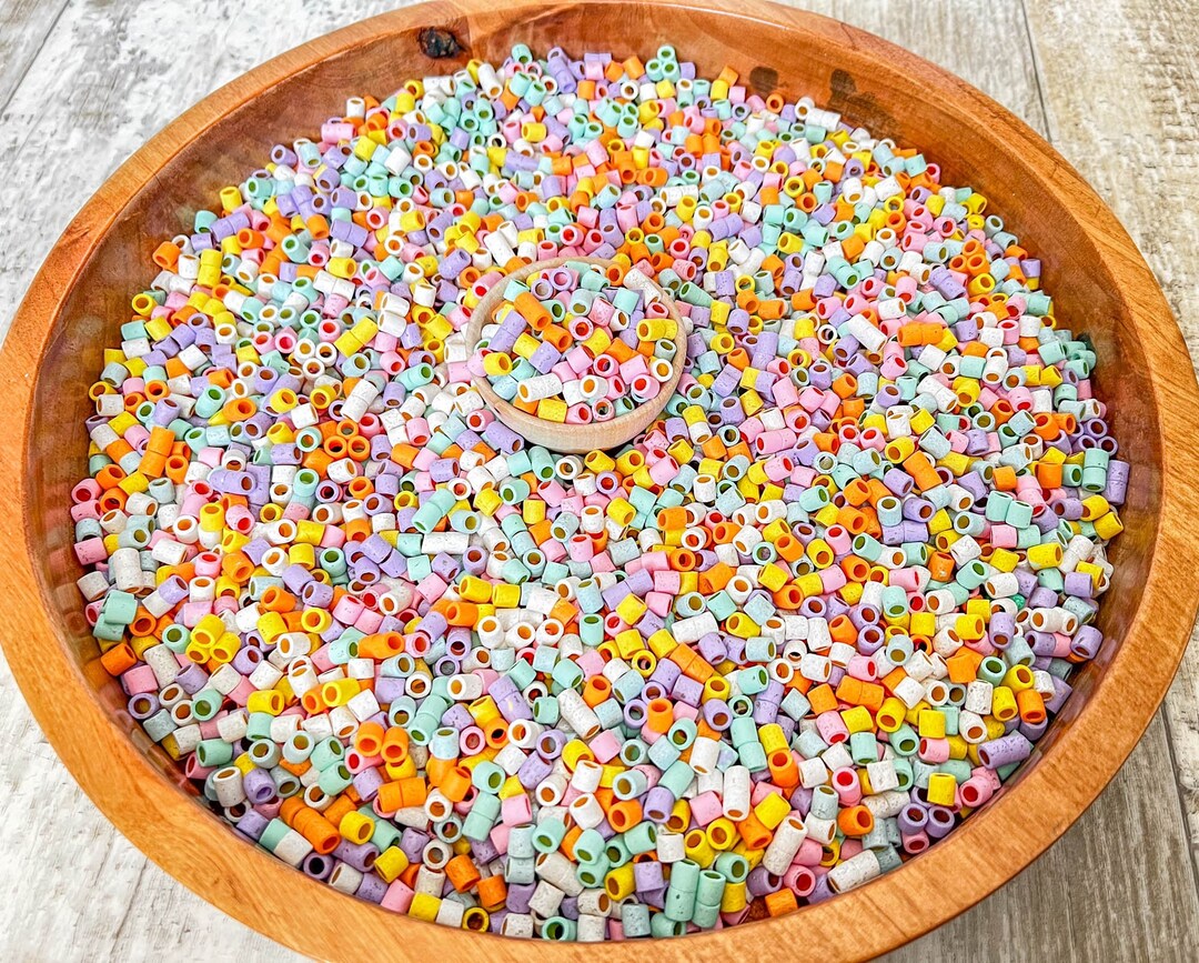 Pastel Pasta, Sensory Bin Filler, Colored Pasta, Easter Sensory Play ...