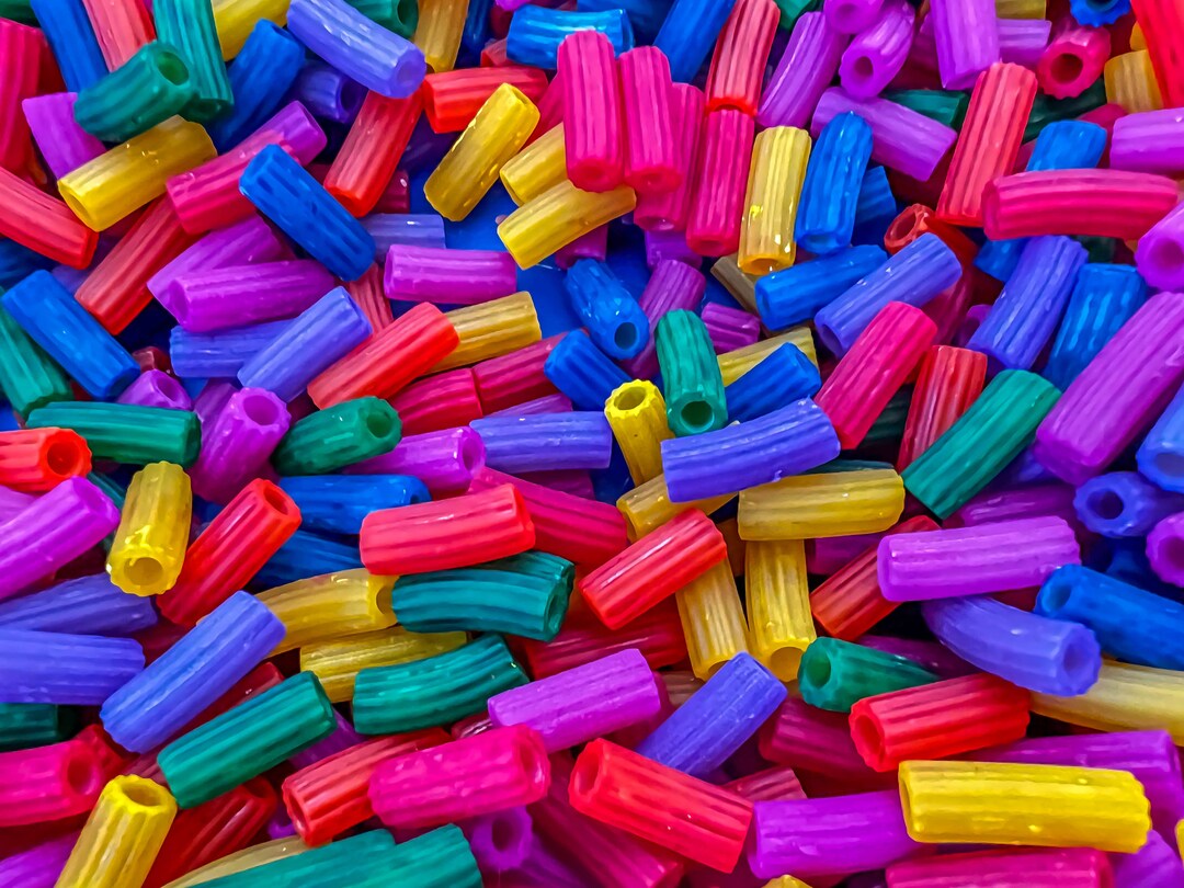 Rainbow Pasta, Sensory Bin Filler, Colored Pasta, Rainbow Sensory Play ...