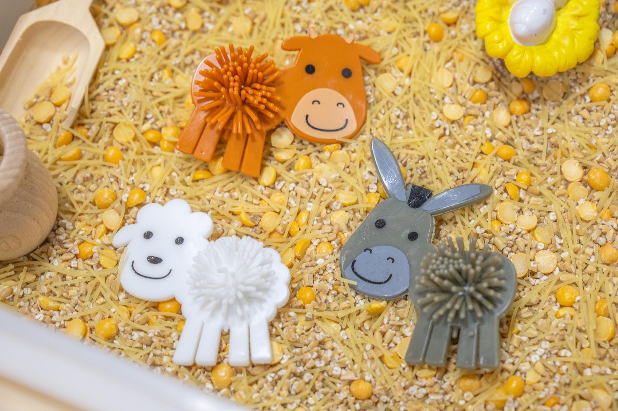 Nativity Sensory Bin, Christmas Sensory, Taste Safe, Montessori - Etsy
