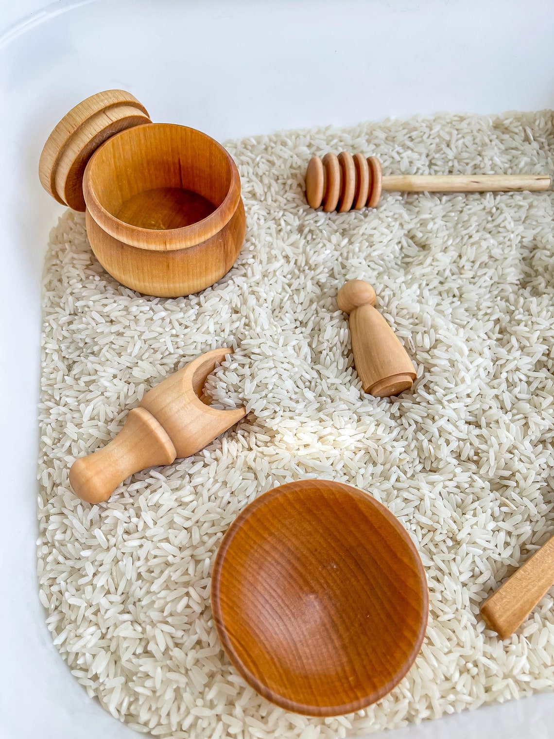 Sensory Bin Tools Small Wooden Tools Sensory Tools | Etsy