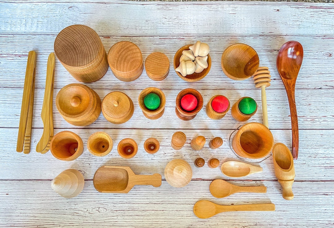 All Sensory Bin Tools, Small Wooden Tools, Sensory Tools, Montessori - Etsy