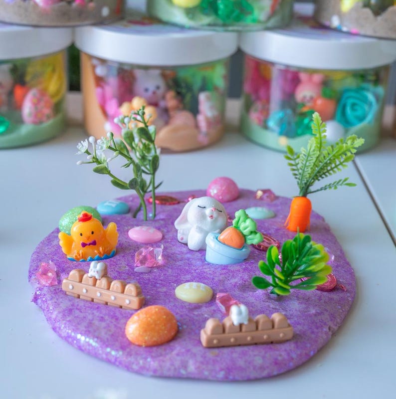Easter Playdough Kits, Easter Kids Gift, Easter Basket Gift for Kids ...