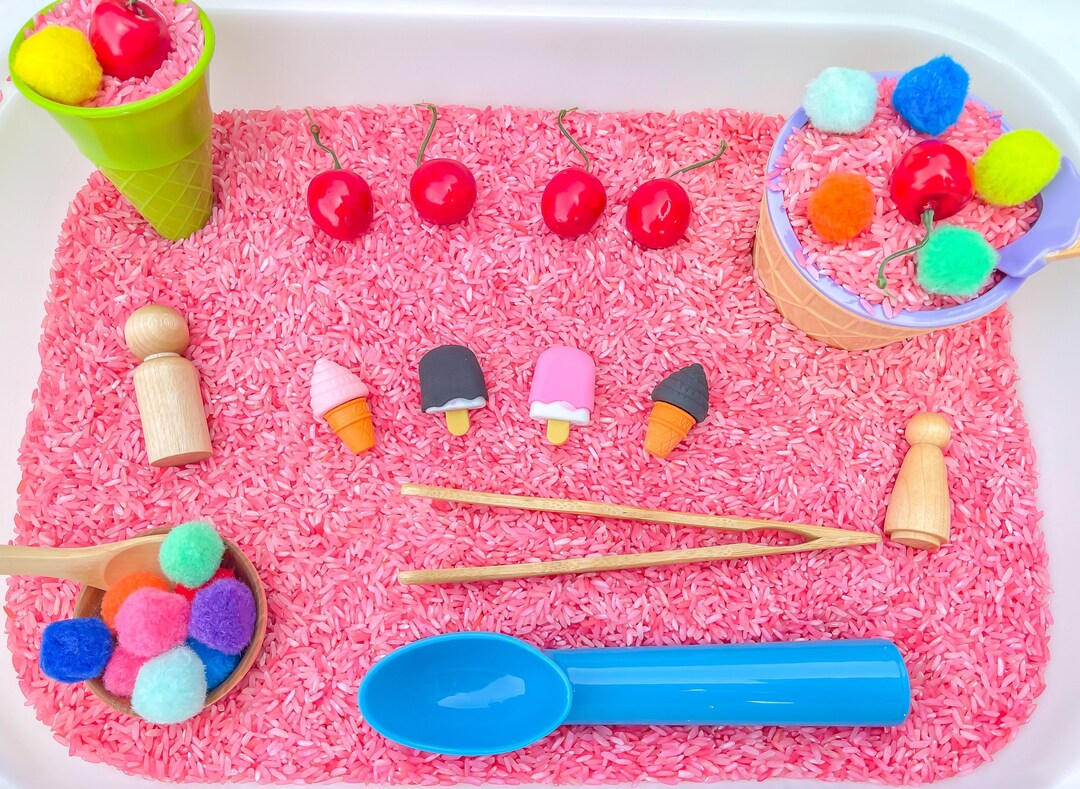 Ice Cream Sensory Bin, Summer Sensory Bin, Ice Cream Sensory Play - Etsy