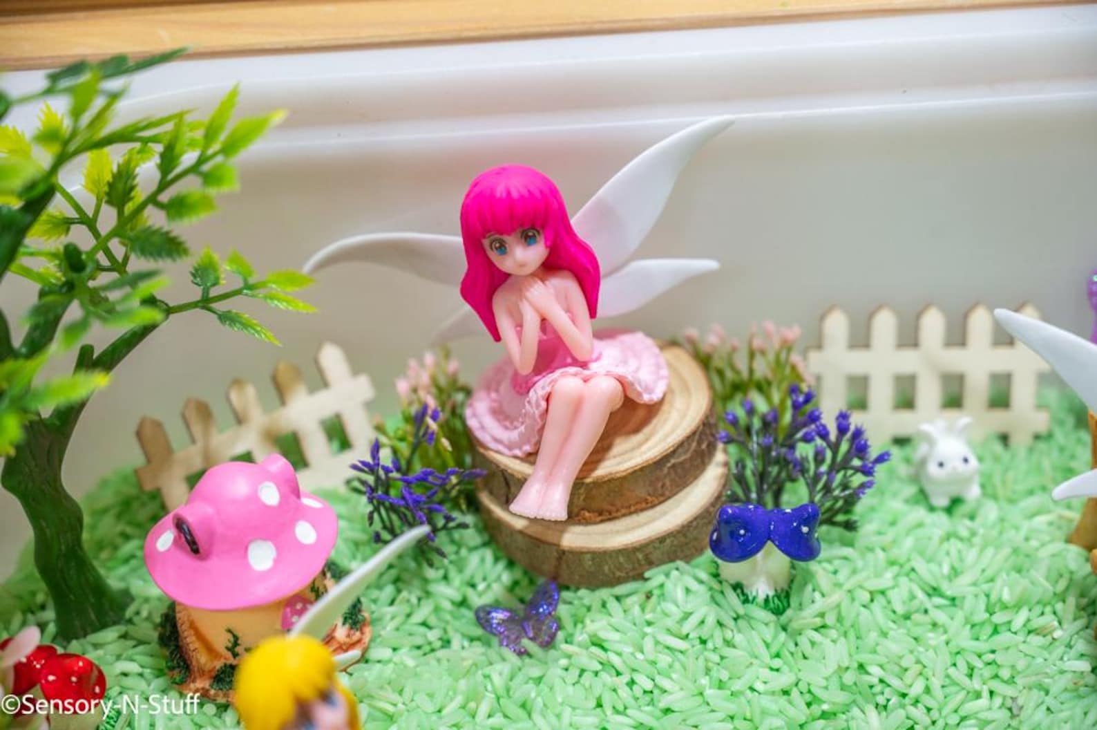 Fairy Garden Sensory Bin, Outdoor Sensory, Taste Safe, Montessori - Etsy