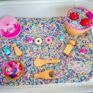 Sweets Sensory Bin, Sweets Sensory, Taste Safe, Montessori - Etsy