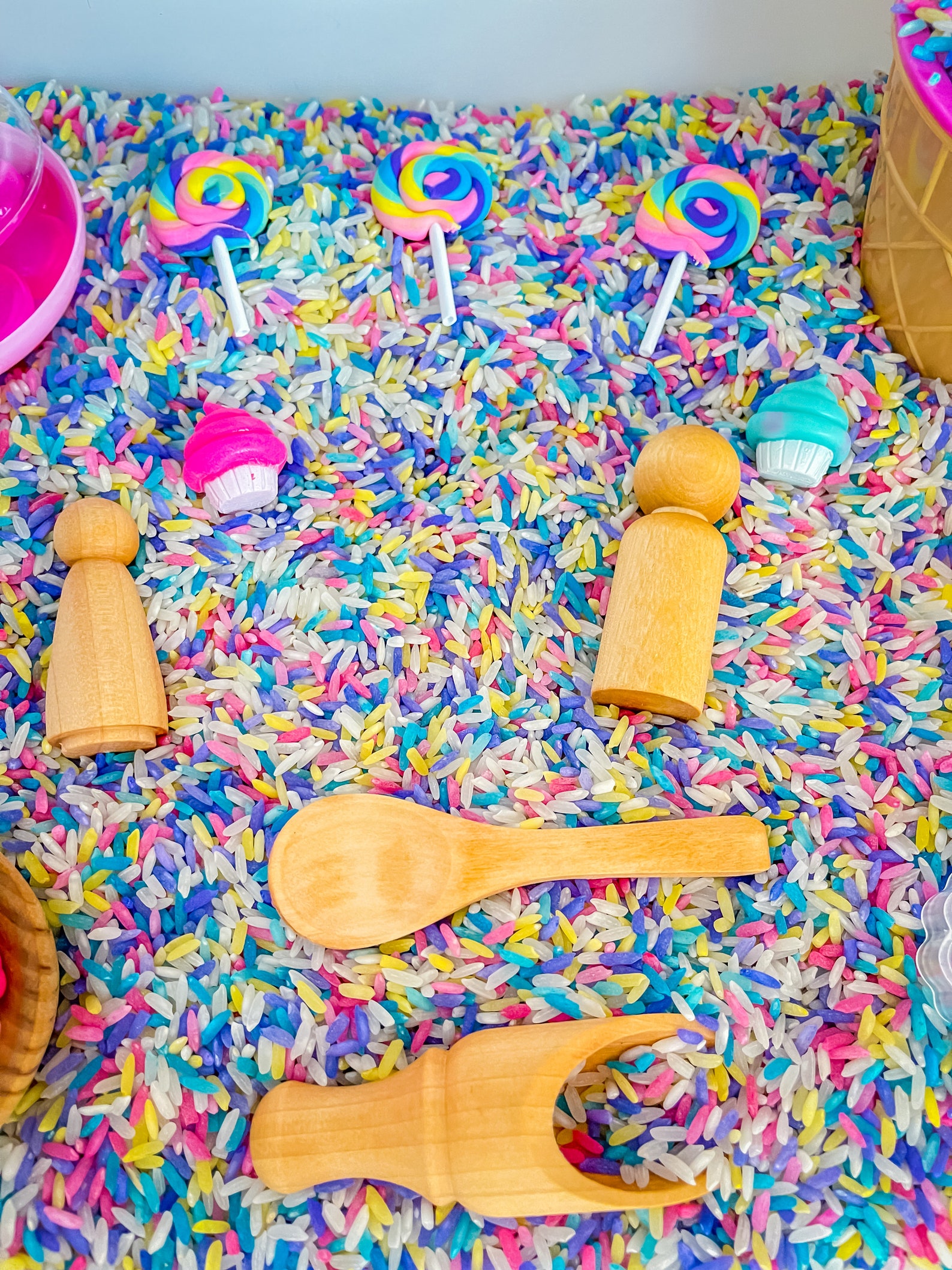 Sweets Sensory Bin Sweets Sensory Taste Safe Montessori - Etsy