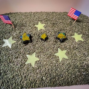 Outer Space Sensory Bin, Space Sensory, Taste Safe, Montessori, Space ...