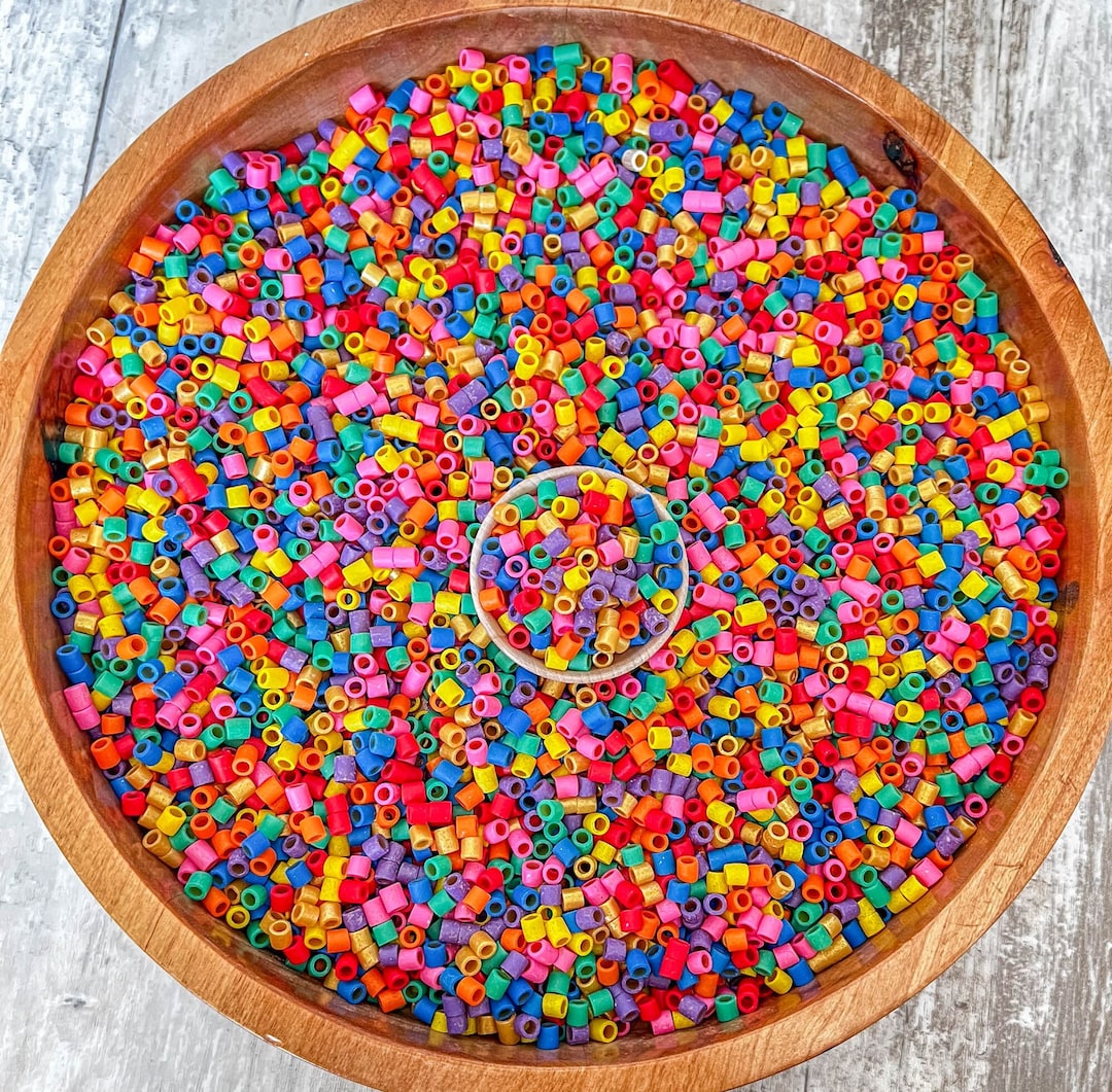 Rainbow Ditalini Pasta, Sensory Bin Filler, Colored Pasta, St. Patrick ...